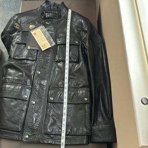 Belstaff | Jackets & Coats | Mens Belstaff 25 Trialmaster Waxed Leather Jacket Black Made In ...